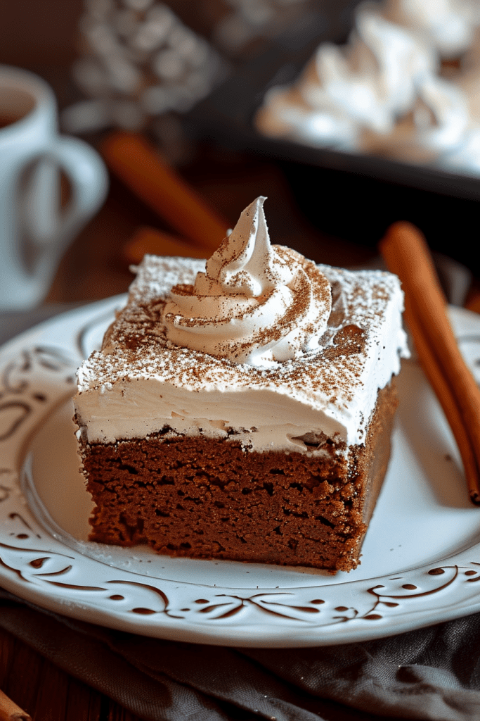 Gingerbread Crazy Cake